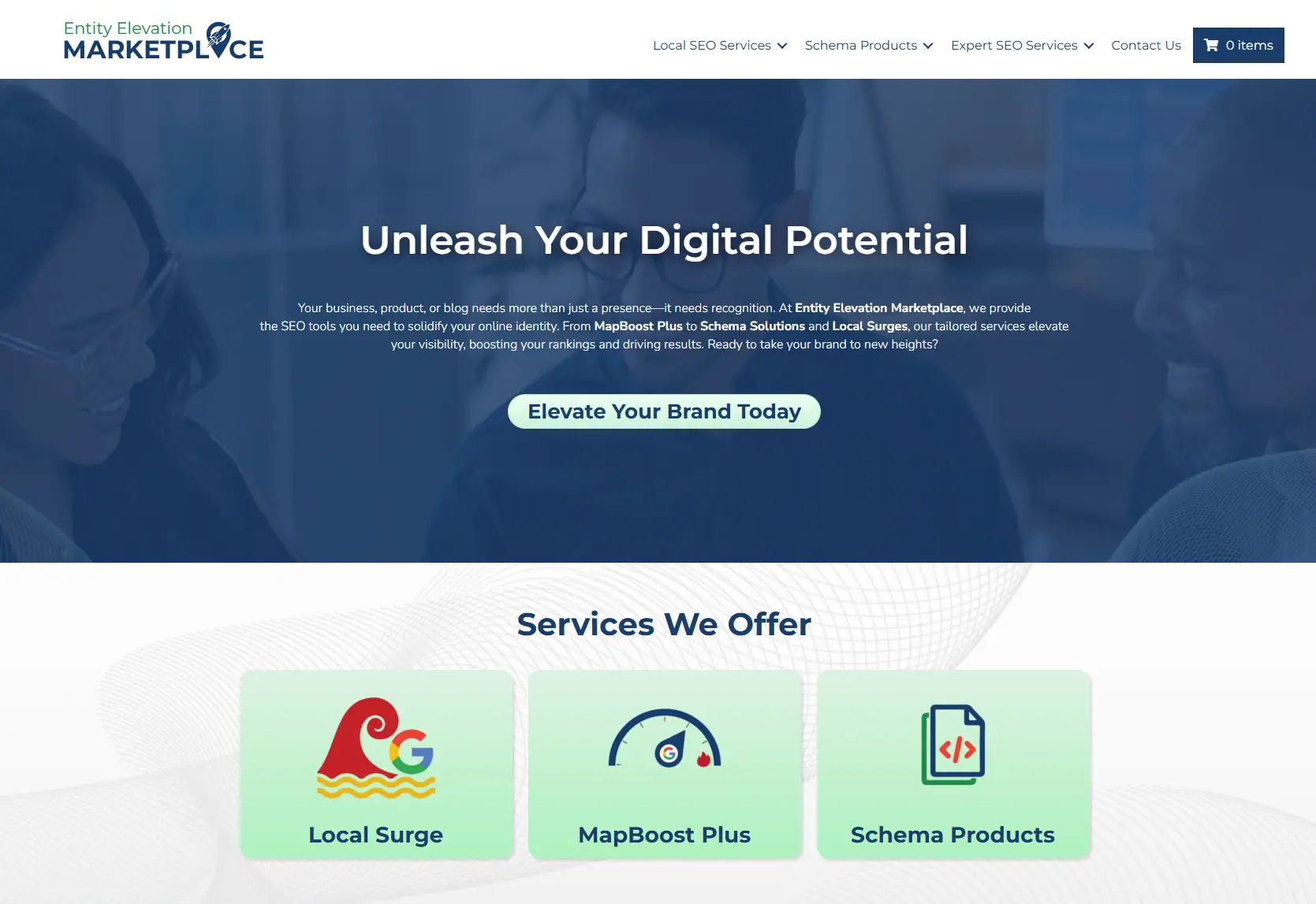 Local Business SEO and Web Design Services - Entity Elevation Marketplace